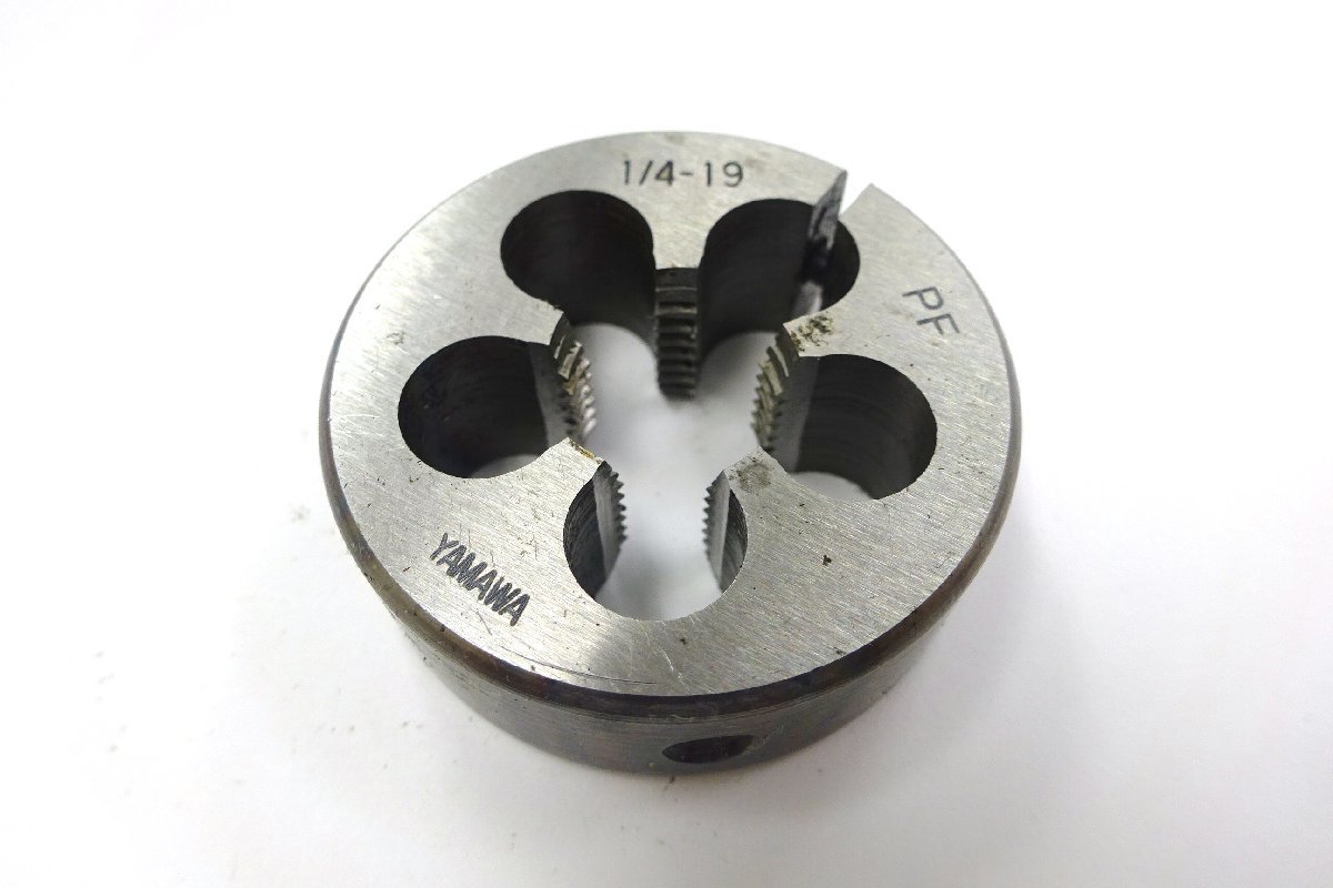 Yahoo!オークション - YAMAWA ダイス PF1/4-19 外径Φ38 送料無料