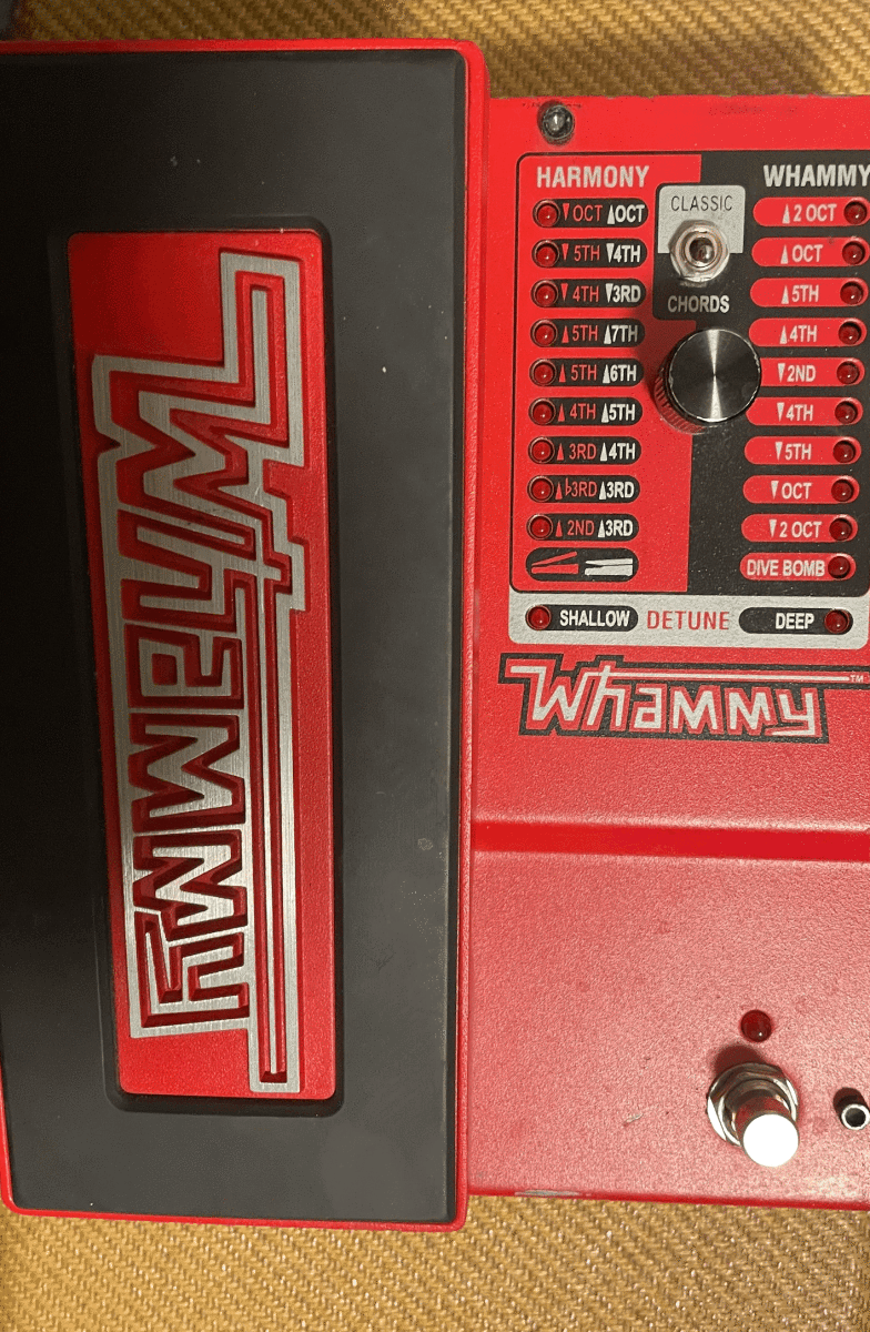 代購代標第一品牌－樂淘letao－最新第5世代モデル DIGITECH WHAMMY5 V1 デジテック ワーミー ペダル ピッチシフター 中古 エフェクター
