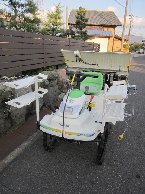 Yahoo!オークション - 【程度良好】ヤンマー 4条植え 田植機 Pe-1X リ...