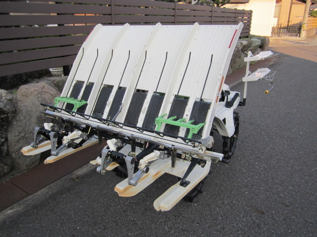 Yahoo!オークション - 【程度良好】ヤンマー 4条植え 田植機 Pe-1X リ...