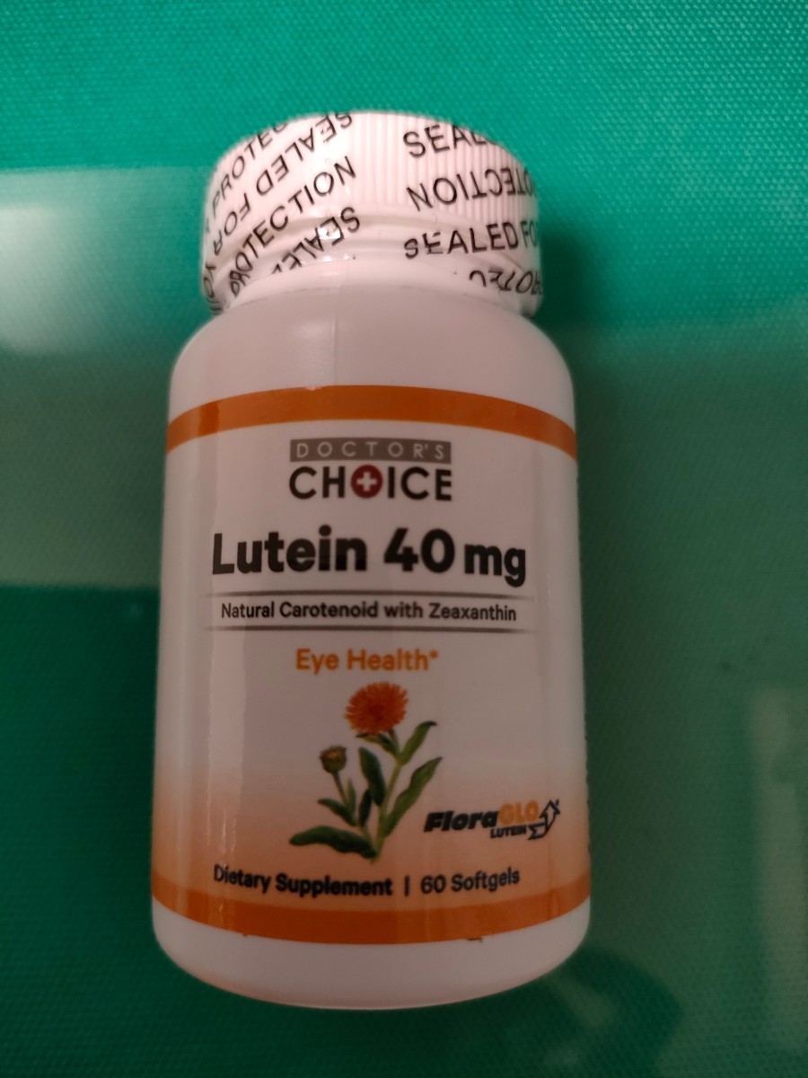 Yahoo!オークション - 天然ルテイン 40mg ドクターズチョイス 60粒入