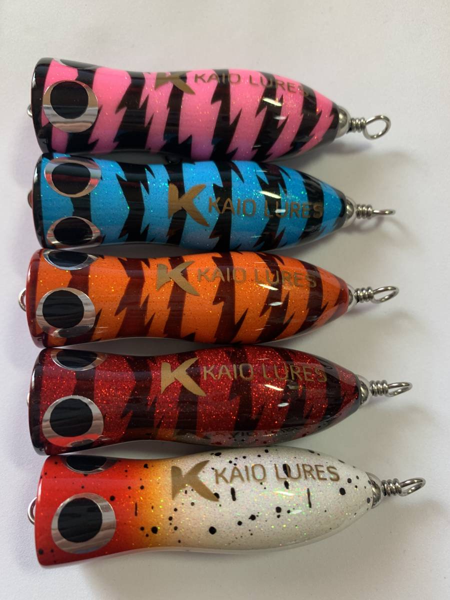 Yahoo!オークション - Kaio Lures 5点セット ミニ ポッパー K－70－...