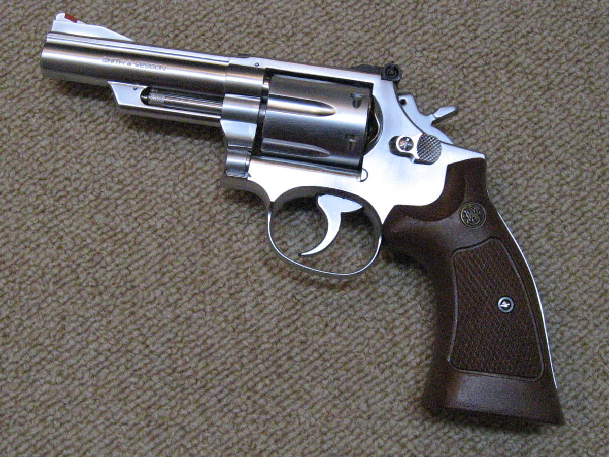 Yahoo!オークション - KOKUSAI S/W M66 357Magnum 4inch シルバー ABS製