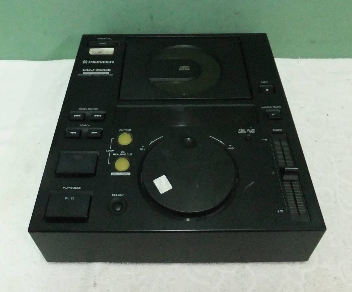 PIONEER パイオニア CDJ-500Ⅱ DJ音響機器 PROFESSIONAL COMPACT DISC PLAYER(CDJ)｜売買されたオークション情報、yahooの商品情報を ...