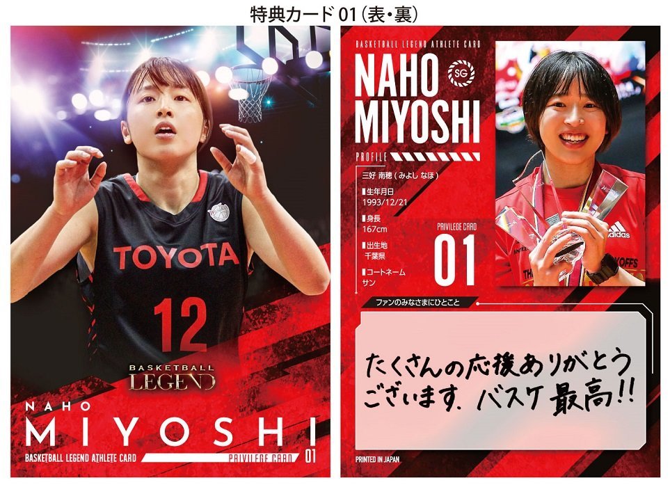 代購代標第一品牌－樂淘letao－【90％OFF!お得セット】「三好南穂」アスリートカード 未開封1カートン（20ボックス） + 特典カード3種 バスケ 231029-007