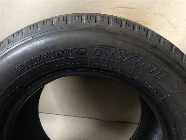 Yahoo!オークション - 激安中古タイヤ 265/50R14 108L LT ヨコハマ RY0...