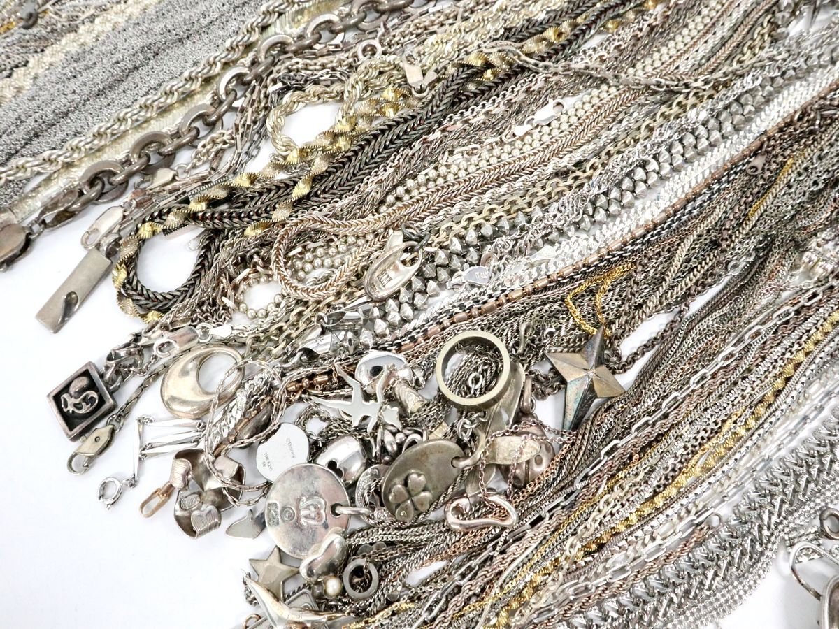 Yahoo!オークション - 1円～ おたからや Y0858 シルバーアクセサリー ...