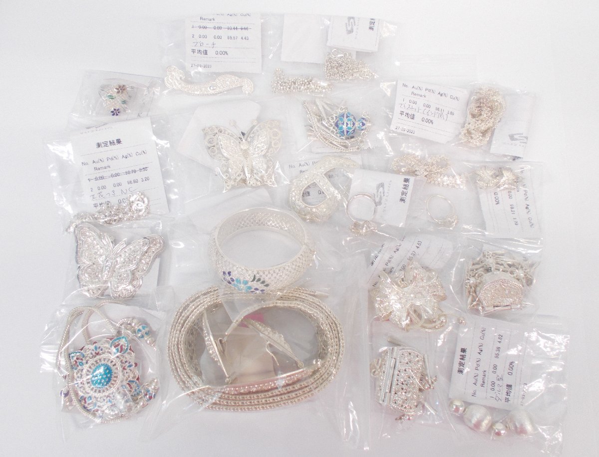 Yahoo!オークション - 1円～おたからや U0896-1 シルバーアクセサリー ...