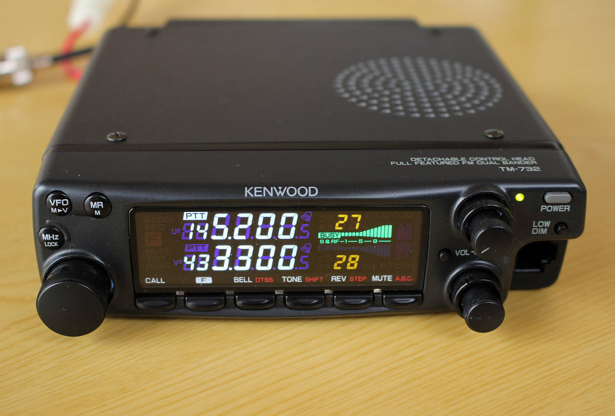 Yahoo!オークション - KENWOOD TM-732 144/430MHz 10W機 美品