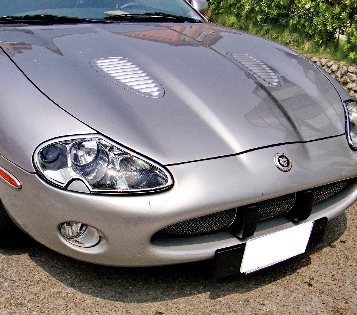 ジャガー メッキ ヘッドライト ヘッドランプ リング Xk Xk8 Xkr 4 2 S 100 クーペ コンバーチブル スポーツ クラシック