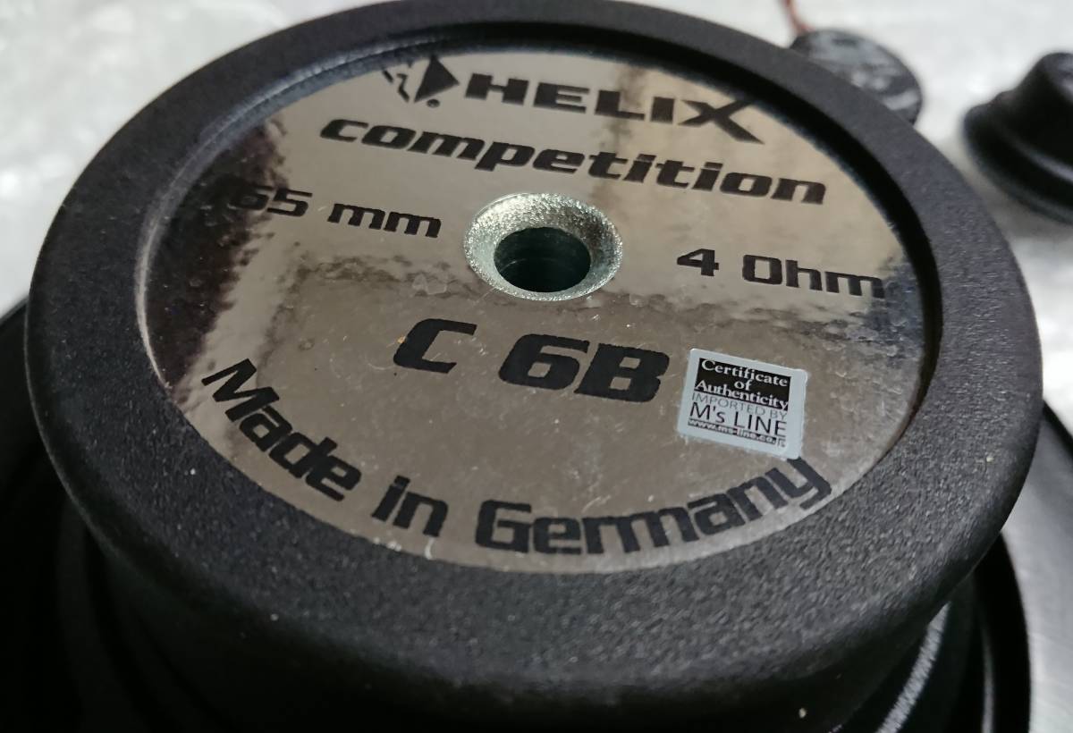 Yahoo!オークション - 動作確認済 HELIX C6B C1T Competition スピーカ...