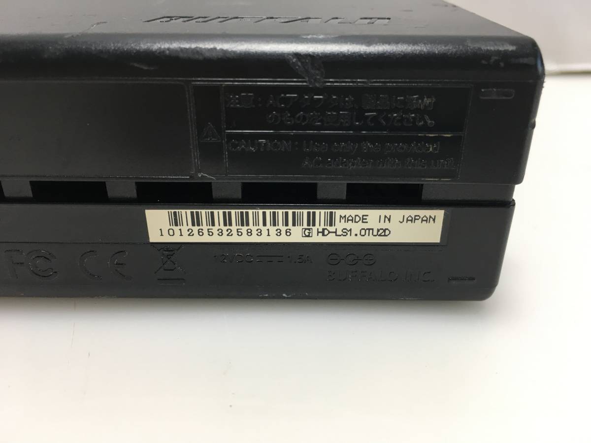 Yahoo!オークション - BUFFALO 外付けHDD 1TB HD-LS1.0TU2D ジャンクRT...
