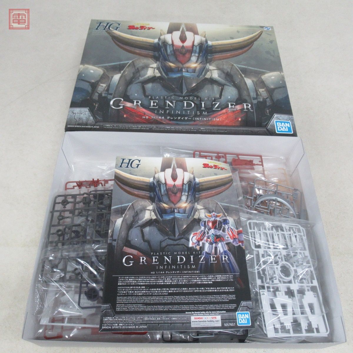 Yahoo!オークション - 未組立 バンダイ HG 1/144 グレンダイザー INFIN...