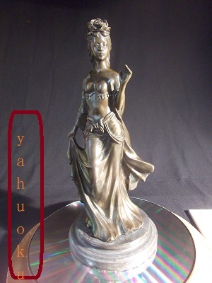 Yahoo!オークション - 絶世の美女【楊貴妃】ブロンズ彫刻像レア貴重名...