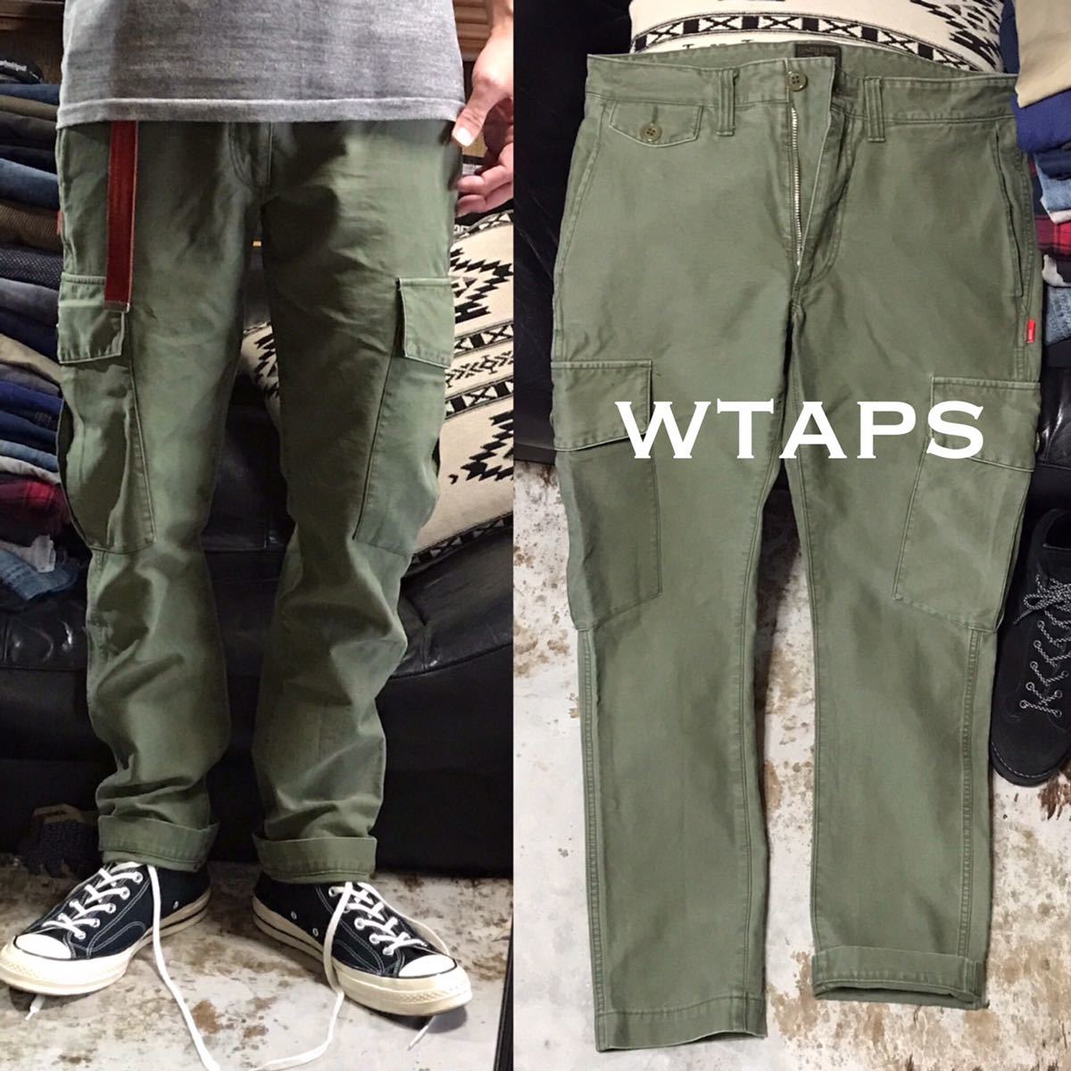 Yahoo!オークション - 1円《 WTAPS 》カーゴパンツ ダブルタップス JUN...