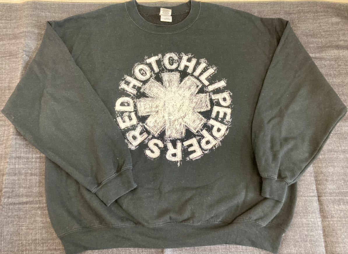 Yahooオークション Xl Red Hot Chili Peppers レッチリcrewneck