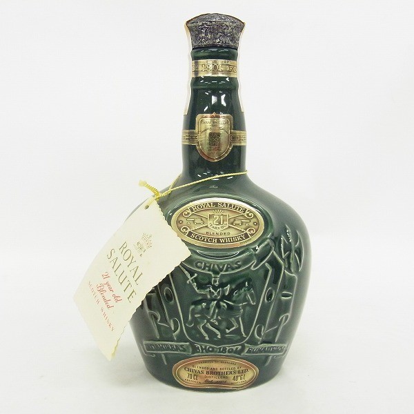 Yahoo!オークション - K122-J22-430 ROYAL SALUTE ロイヤルサルート 21...