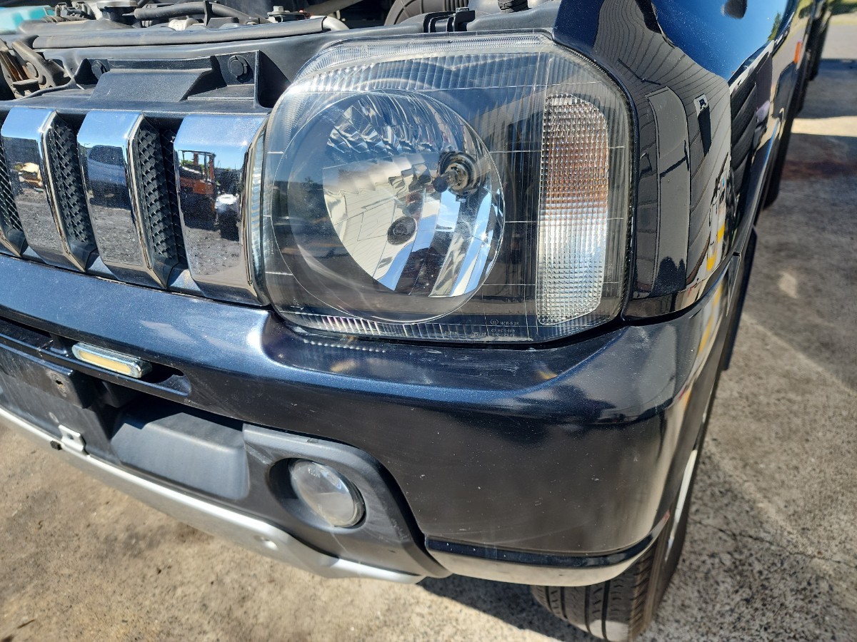 Yahoo!オークション - ジムニー JB23W 7型 純正 ヘッドライト レベ付き...