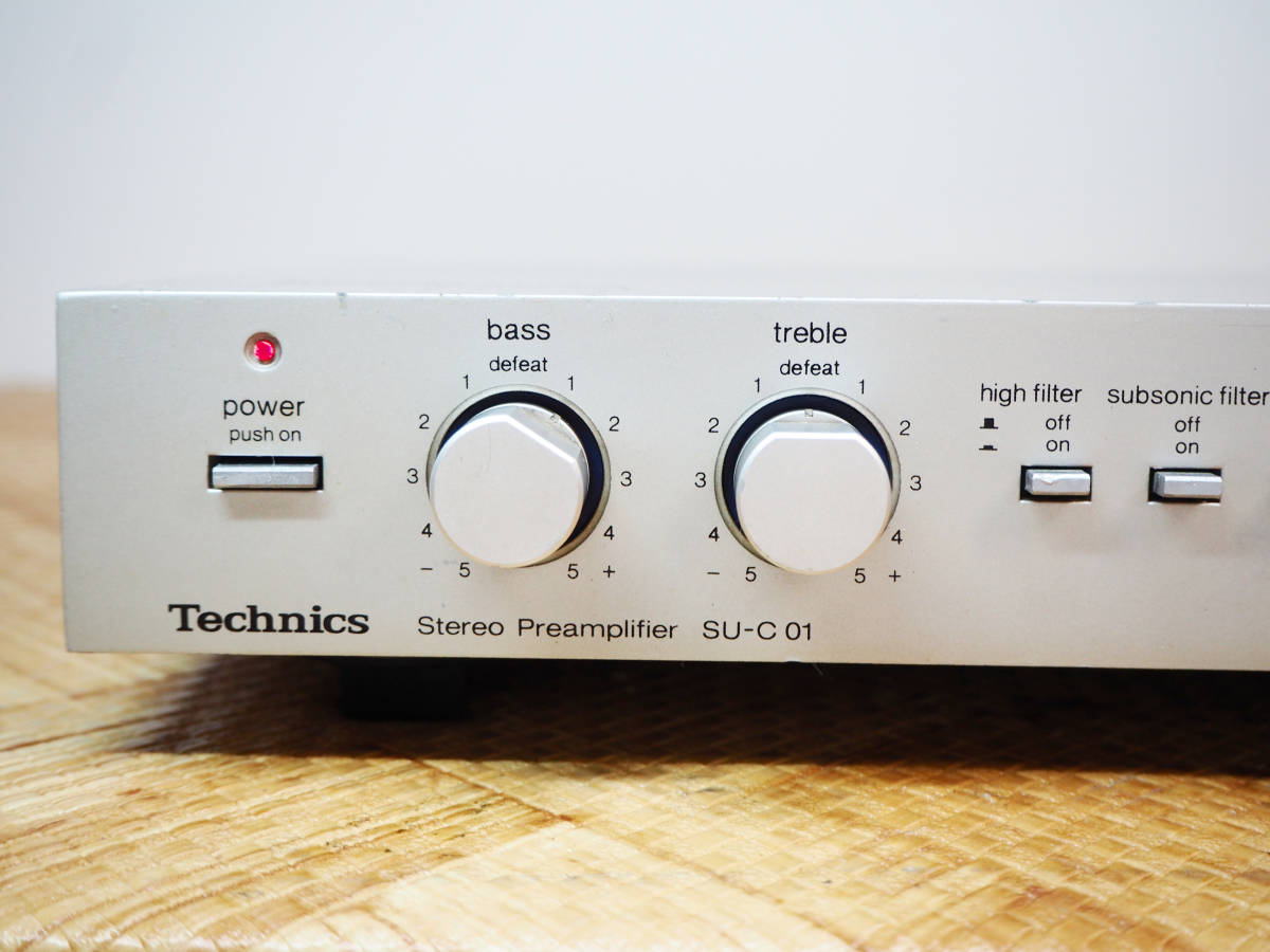 Yahoo!オークション - Technicsテクニクス SU－C01プリアンプMC...