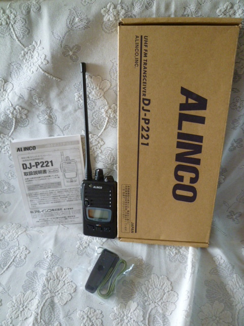 Yahoo!オークション - アルインコ DJ-P221 47ch 特定小電力トランシー...