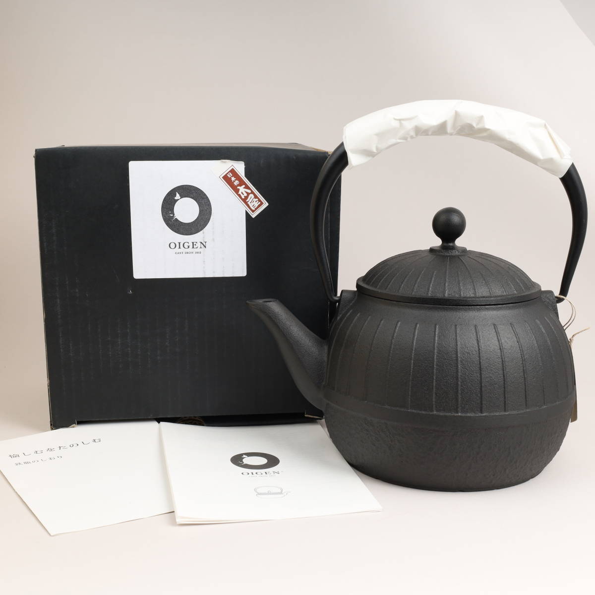 Yahoo!オークション - 未使用 OIGEN 及源 鉄瓶 鉄急須 ケトル 八千草 1...