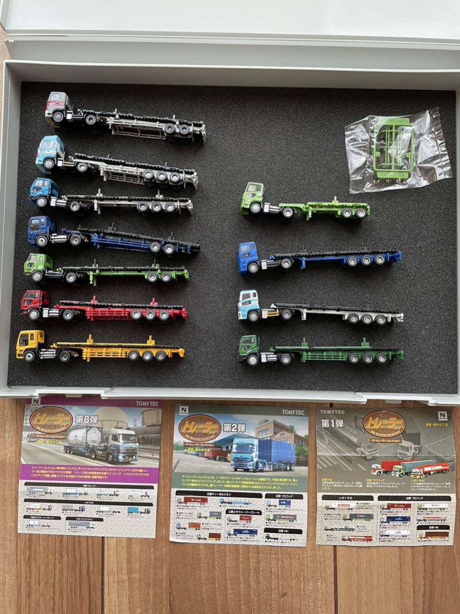 日本代購代標第一品牌【樂淘letao】－90【未使用】1/150 トレーラーコレクション ジオコレ Nゲージ ストラクチャー 等に まとめ