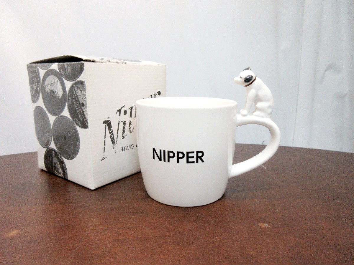 T2407 ビクター ニッパー立体マグカップ ② NIPPER MUG CUP 箱あり(陶磁製)｜売買されたオークション情報、yahooの商品情報をアーカイブ公開 - オークファン ...