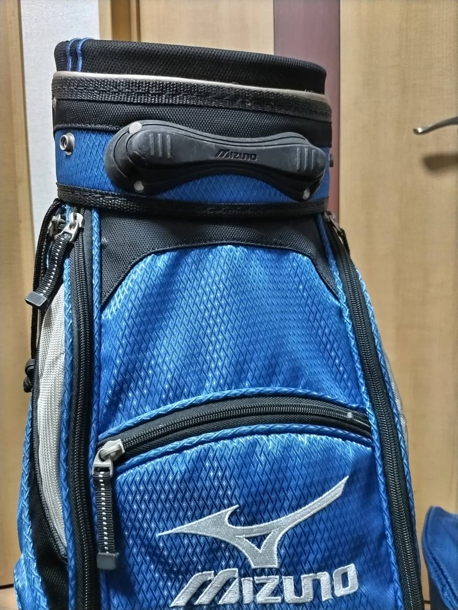 Yahoo!オークション - まぁまぁ美品 MIZUNOキャディバッグ 軽量タイプ...