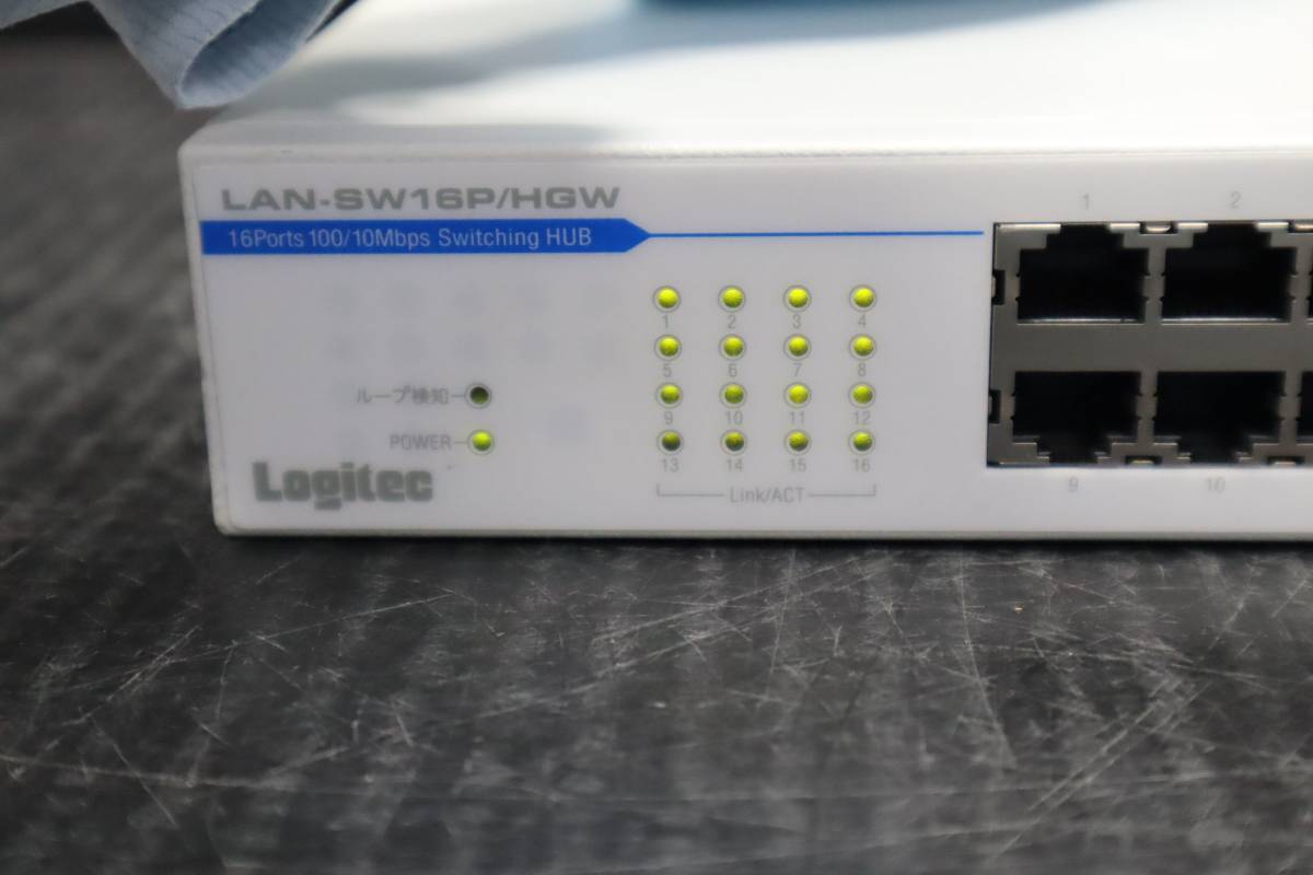 Yahoo!オークション - CB2764 & Logi tec LAN-SW16P/HGW スイッチング...