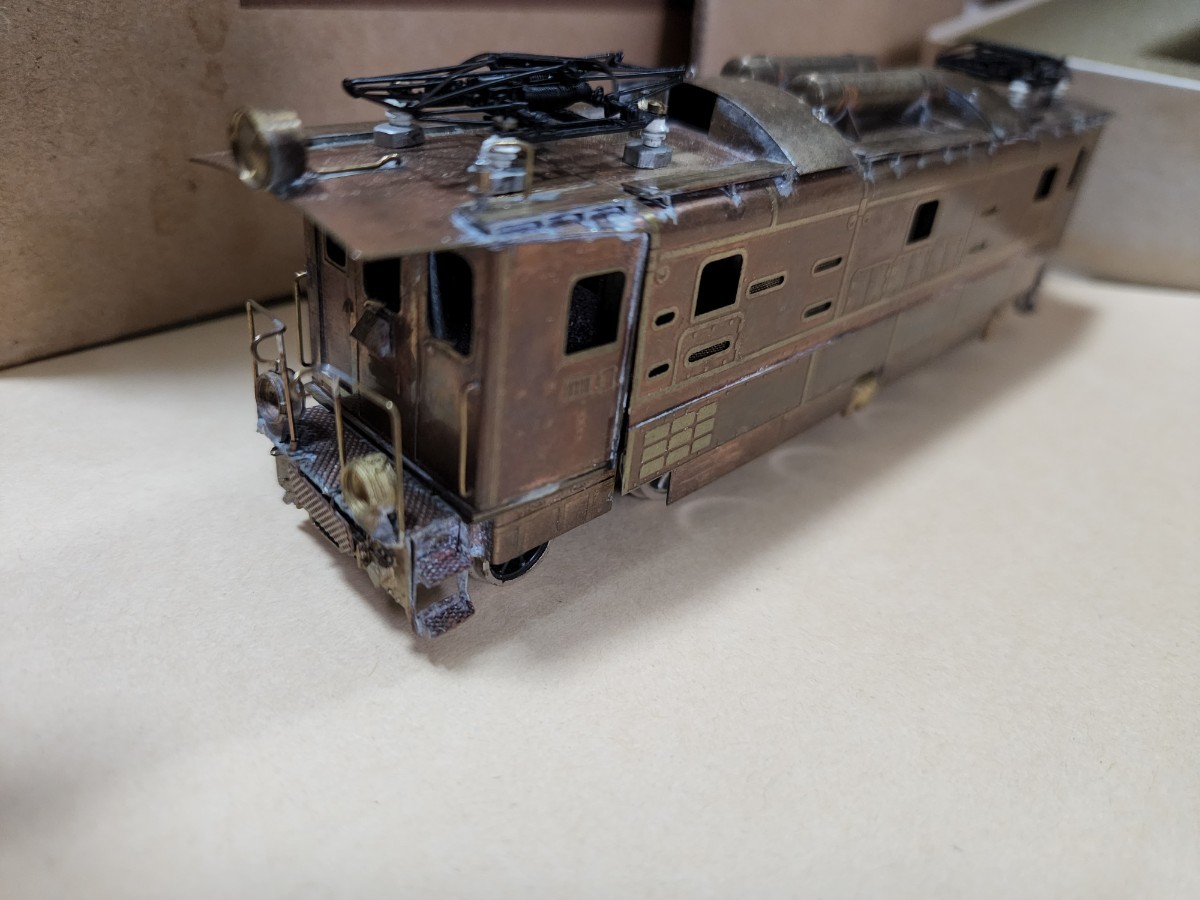 Yahoo!オークション - 鉄道模型社 国鉄ED54型ベースキット (1/80) 仕掛...