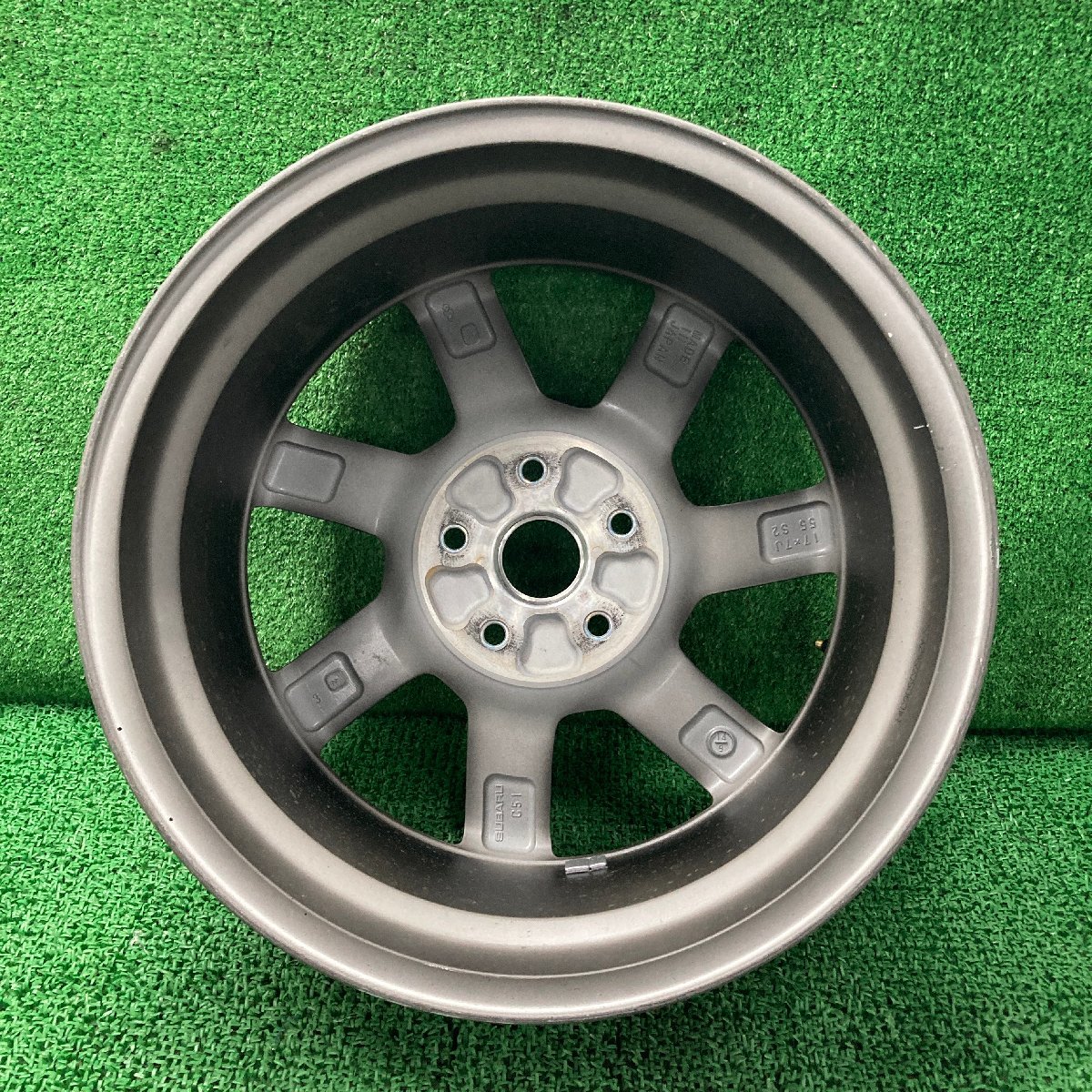 レヴォーグ VM 純正 17インチ アルミホイール 17×7J +55 5H 114.3 1本 70 W7400(純正品)｜売買されたオークション情報、yahooの商品情報をアーカイブ公開 ...