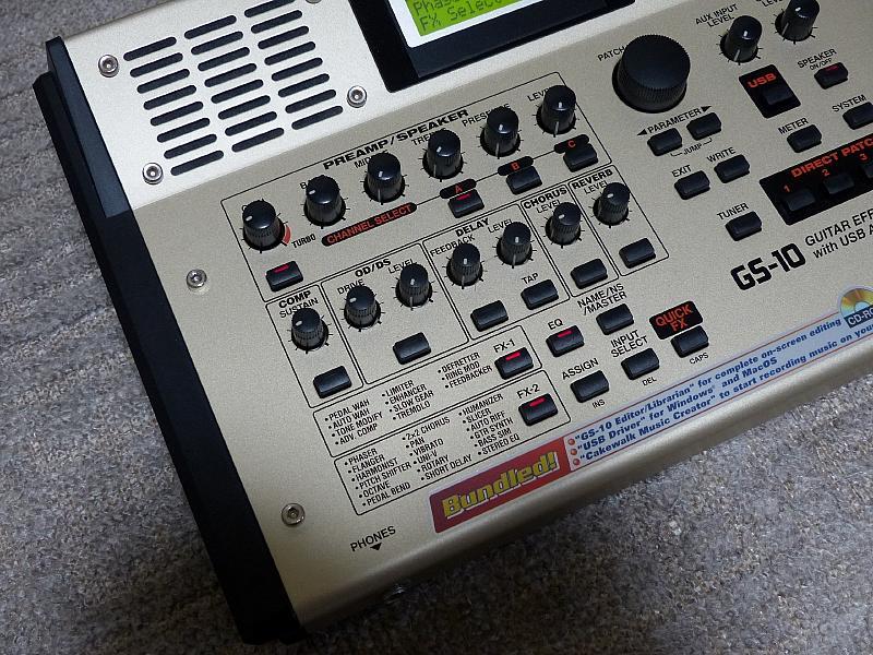 Yahoo!オークション - BOSSのギターアンプシュミレーター.GS-10です