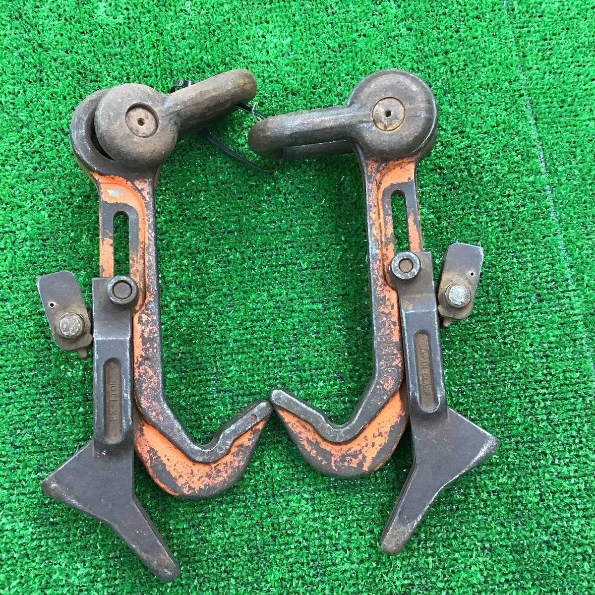 Yahoo!オークション - 日本クランプ 覆工板吊り専用クランプ FX-1ton