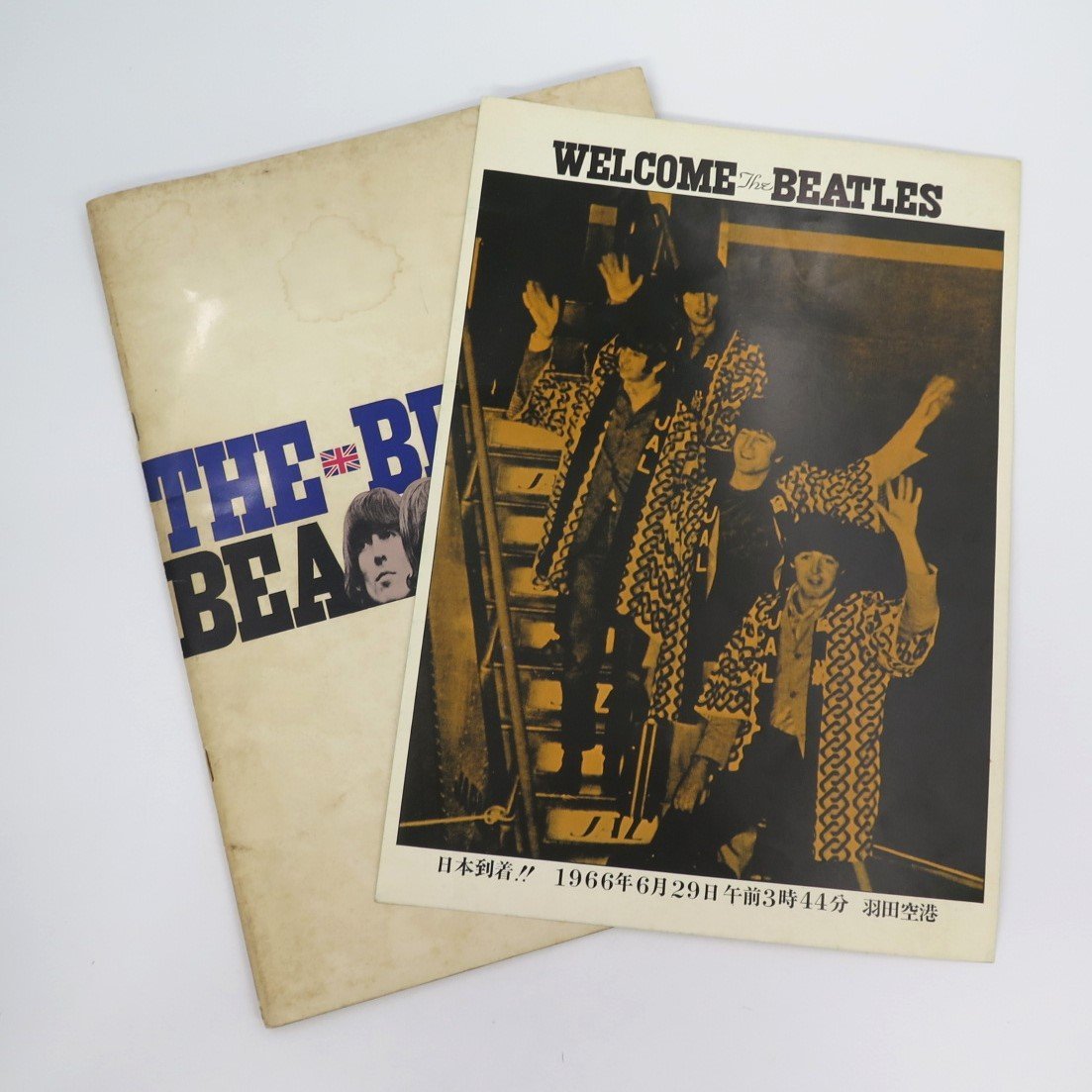 Yahoo!オークション - 1円～ THE BEATLES ビートルズ 1966年 7/1 日本...