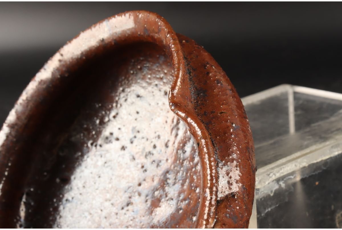 Yahoo!オークション - [URA]瀬戸渋柿釉瓢形片口向付5客/8-10-39 (検索...