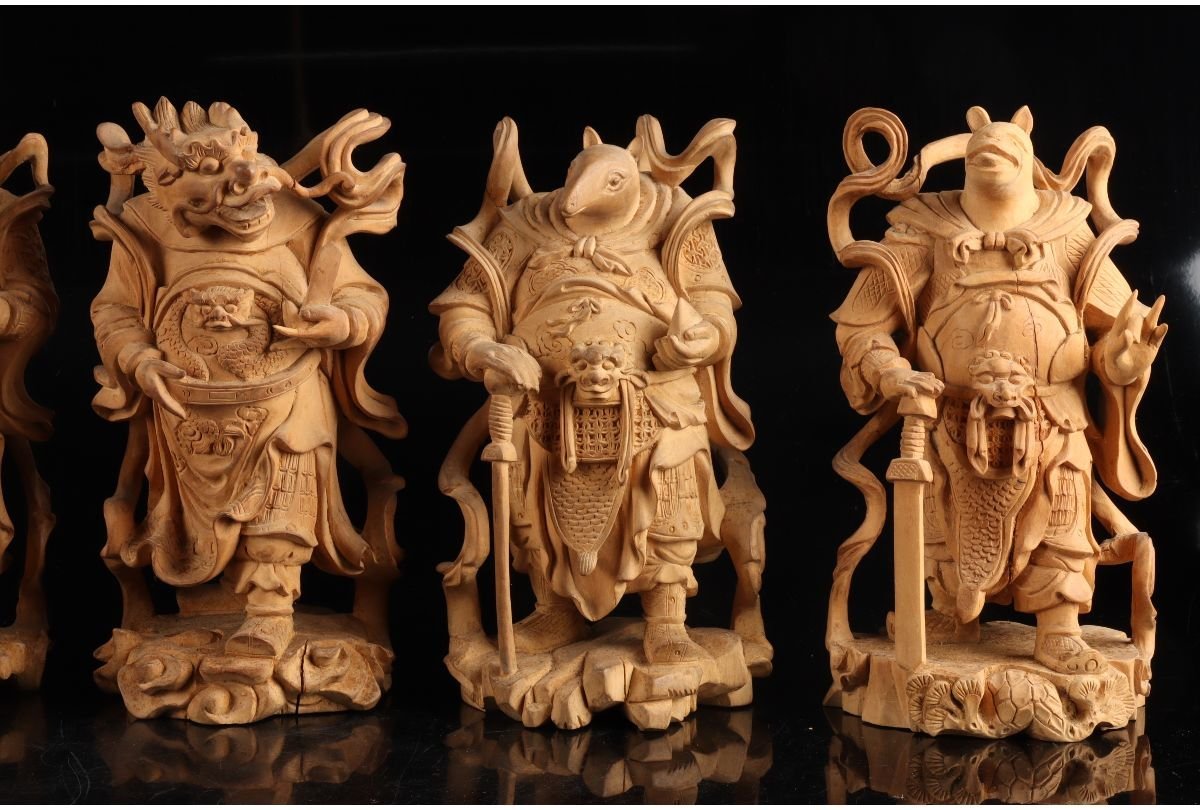 URA 仏教美術/木彫十二神将/4-10-275 検索 骨董/仏像/彫刻/仏教/観音/菩薩/神獣/不動明王(仏像)｜売買されたオークション情報、yahooの商品情報をアーカイブ公開 ...