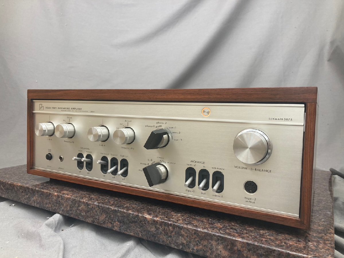 Yahoo!オークション - T925 【ジャンク】LUXMAN SQ-507X プリメインア...