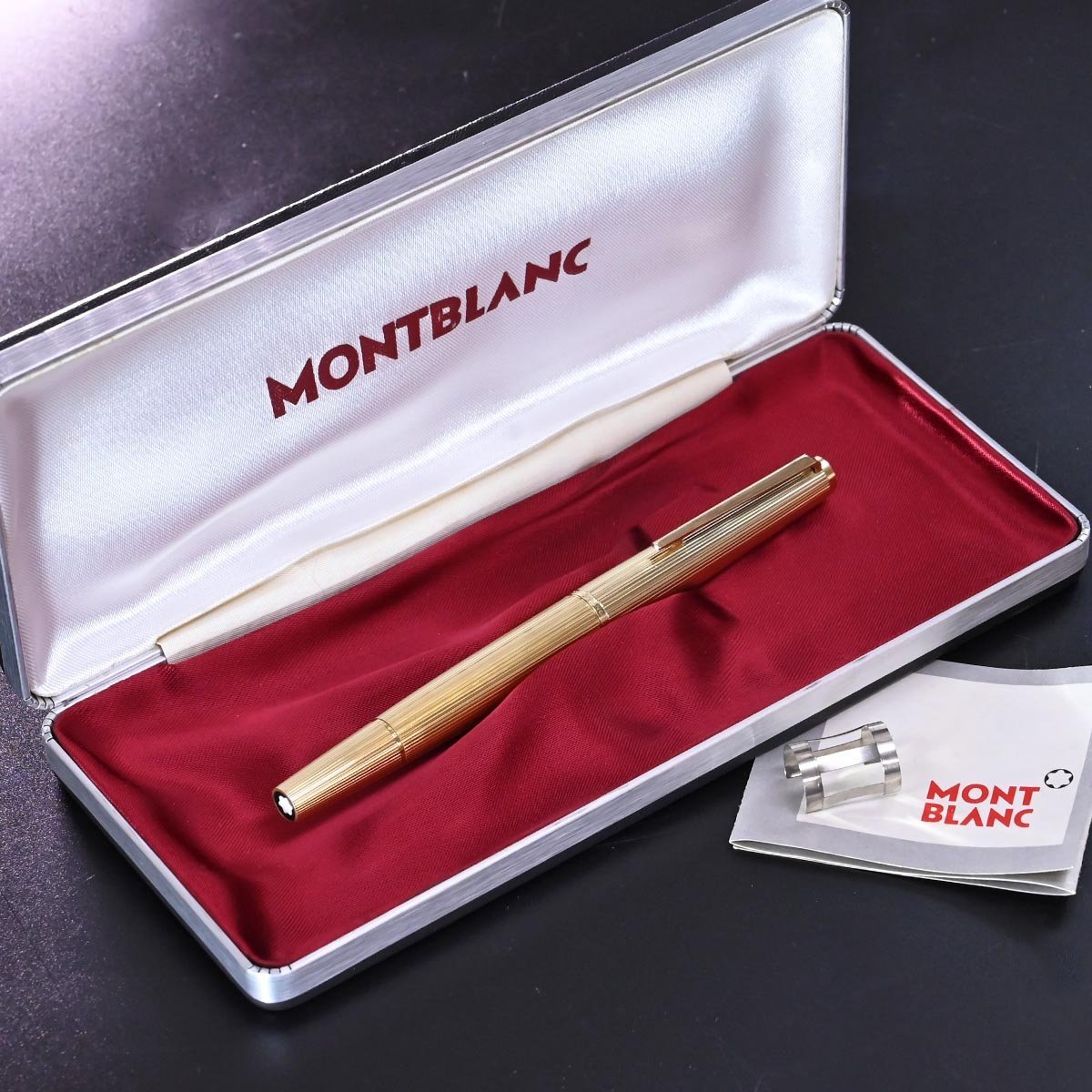 Yahoo!オークション - 本物 美品 モンブラン K18ペン先 ホワイトスター...