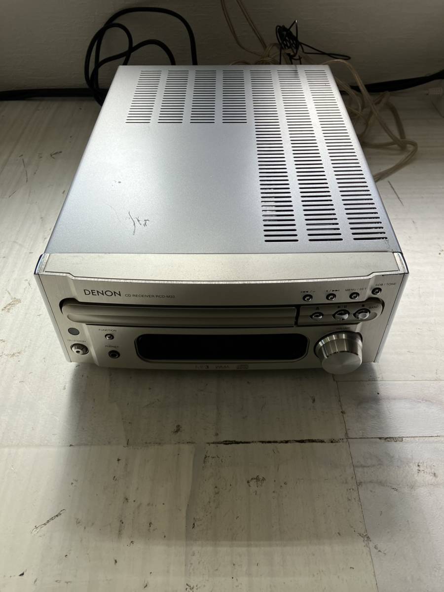 Yahoo!オークション - 0510p2706 DENON RCD-M33 デノン CDレシーバー