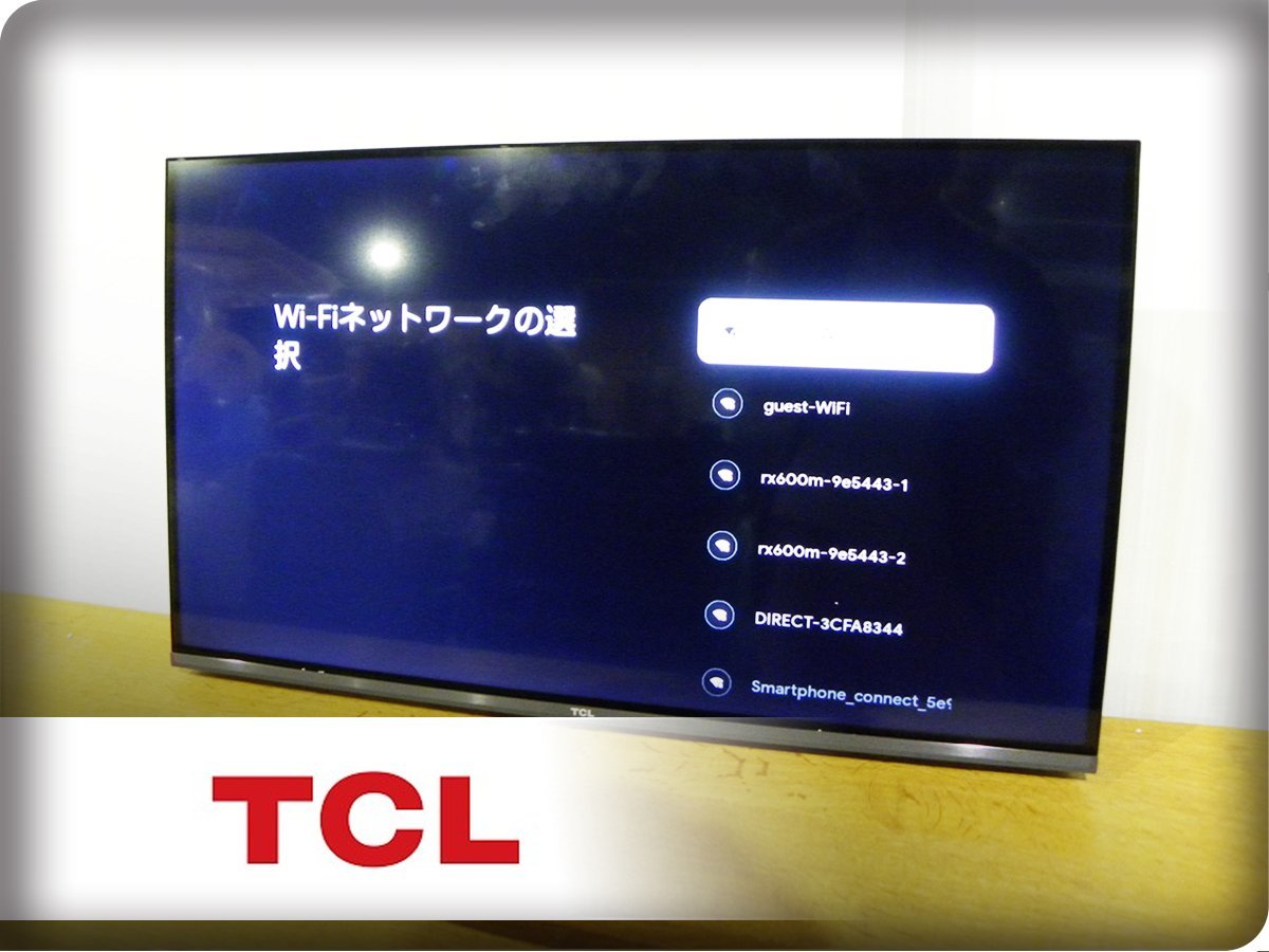 Yahoo!オークション - 展示品 TCL チューナーレステレビ 32V型 S54シ...