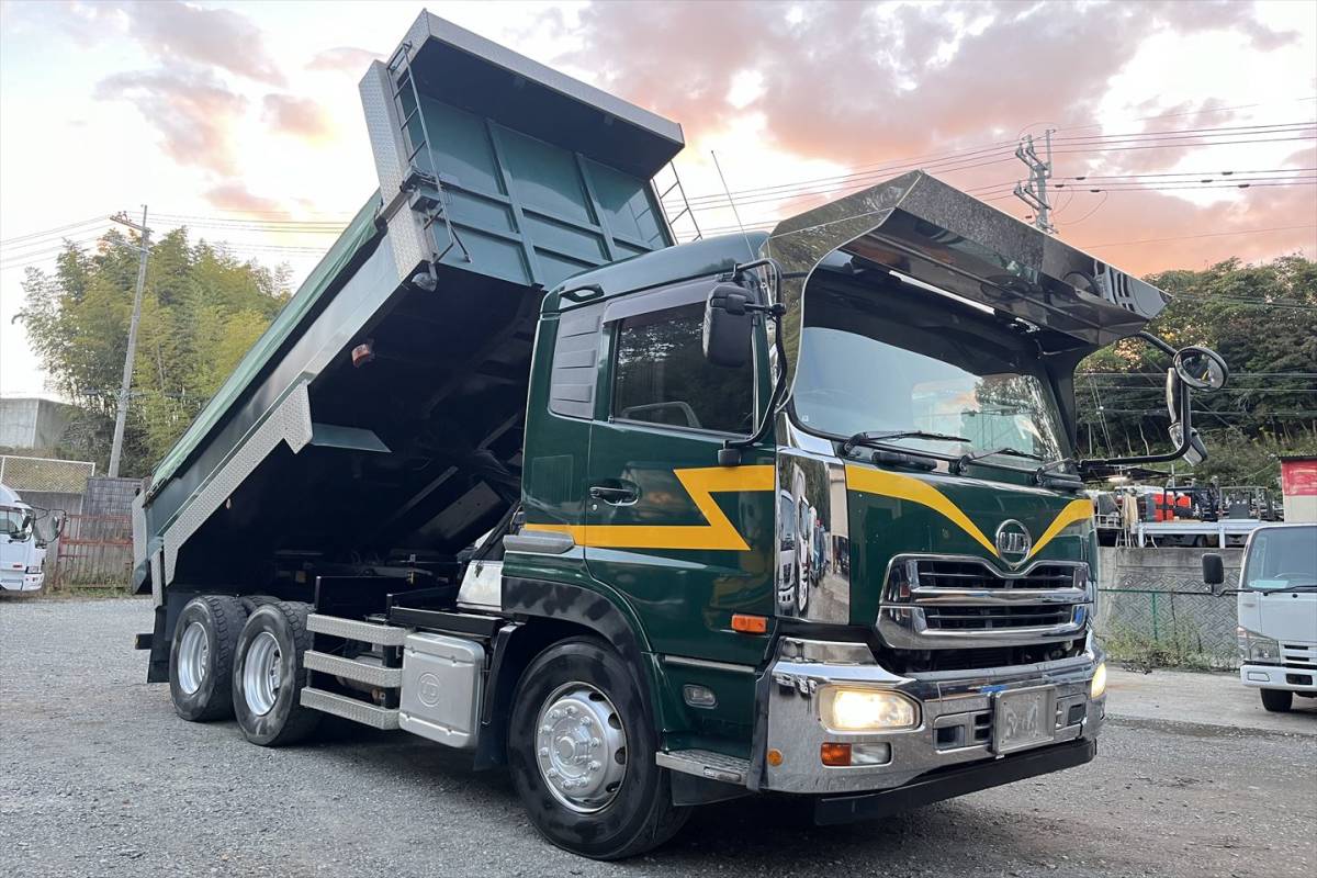 動画有 H24年 UD クオン 10t ダンプ 末広 積載8200kg 10.8L ディーゼル 6速MT 電動コボレーン 検 ギガ プロフィア 兵庫小野市(ダンプ)｜売買されたオークション情報 ...