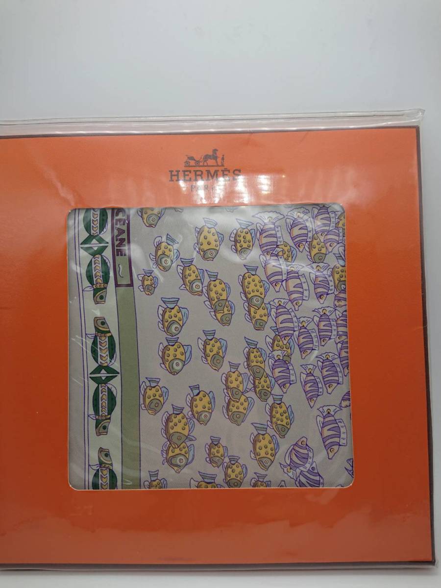 Yahoo!オークション - エルメス/HERMS/スカーフ/未使用/未開封/太平洋...