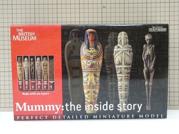Yahoo!オークション - #k16【梱80】海洋堂 THE BRITISH MUSEUM Mummy t...