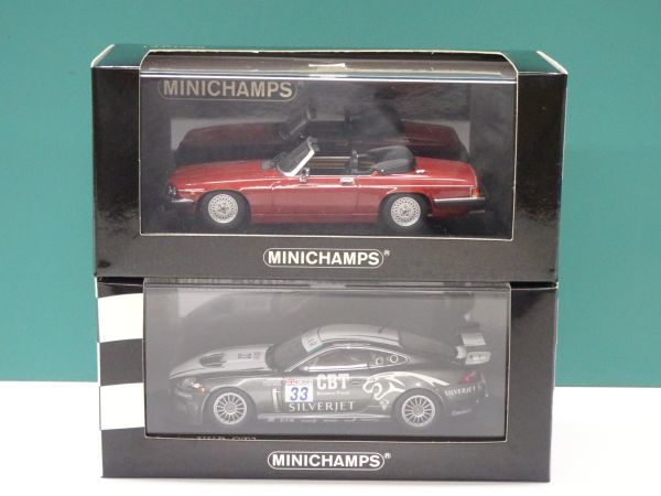 Yahoo!オークション - #k26【梱60】ミニチャンプス Jaguar XKR GT3 XJS...