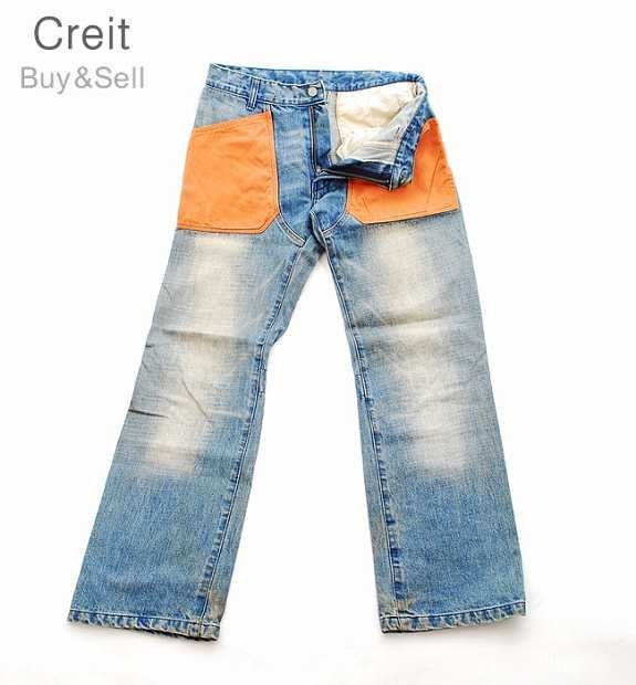 Yahoo!オークション - Q80 希少モデル ディーゼルデニムジーンズパンツ...