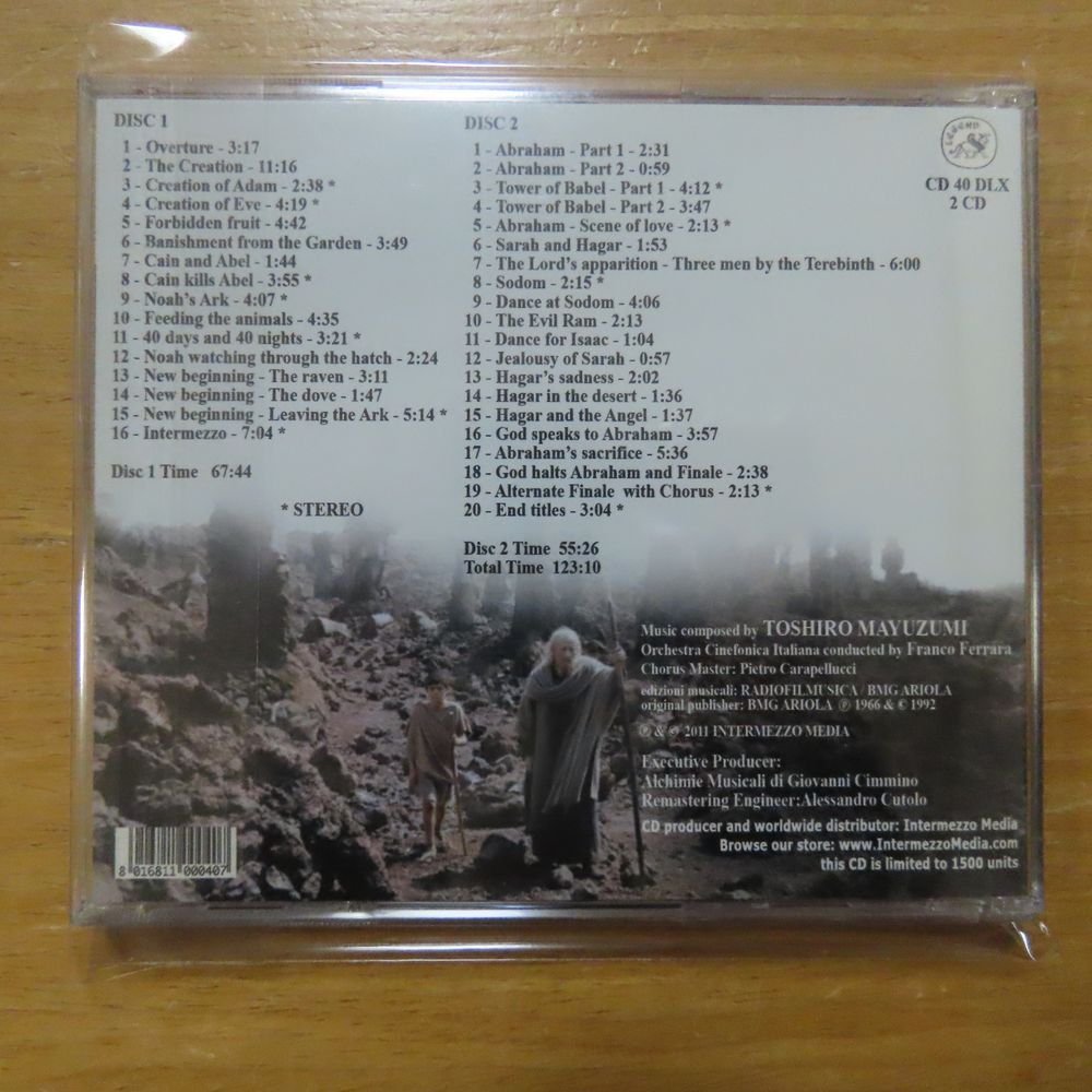 Yahoo!オークション - 8016811000407 【2CD/1500枚限定/36曲収録】OST ...