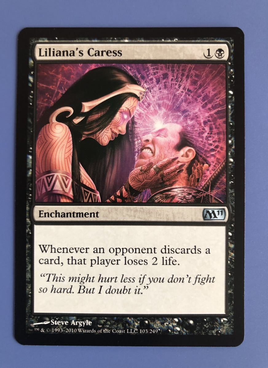 Yahoo!オークション - 【AG-MTG】 《リリアナの愛撫/Liliana's Caress...