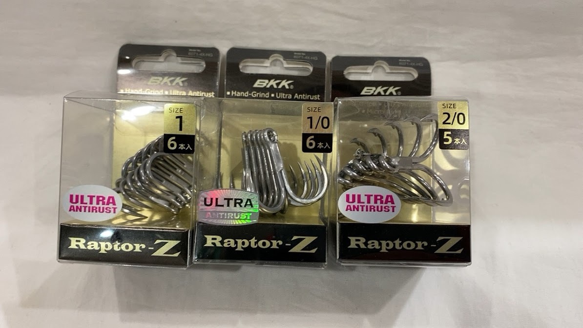 Yahoo!オークション - BKK ラプターZ 3個セット 新品 未開封 トレブル...
