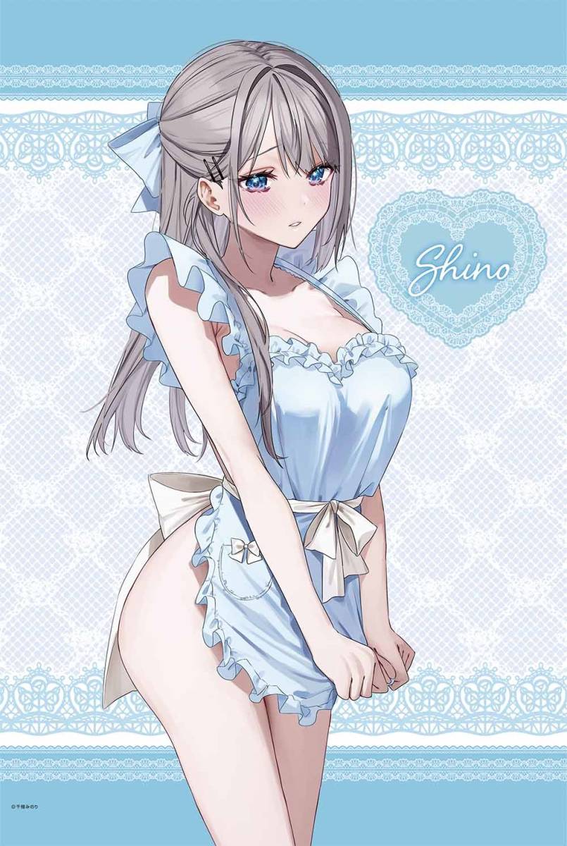 日本代購代標第一品牌【樂淘letao】－【新品未開封】C102 千種みのり 描き下ろしB2タペストリー エプロンver. ①早乙女志乃 志乃と恋 MEDICOS メディコス