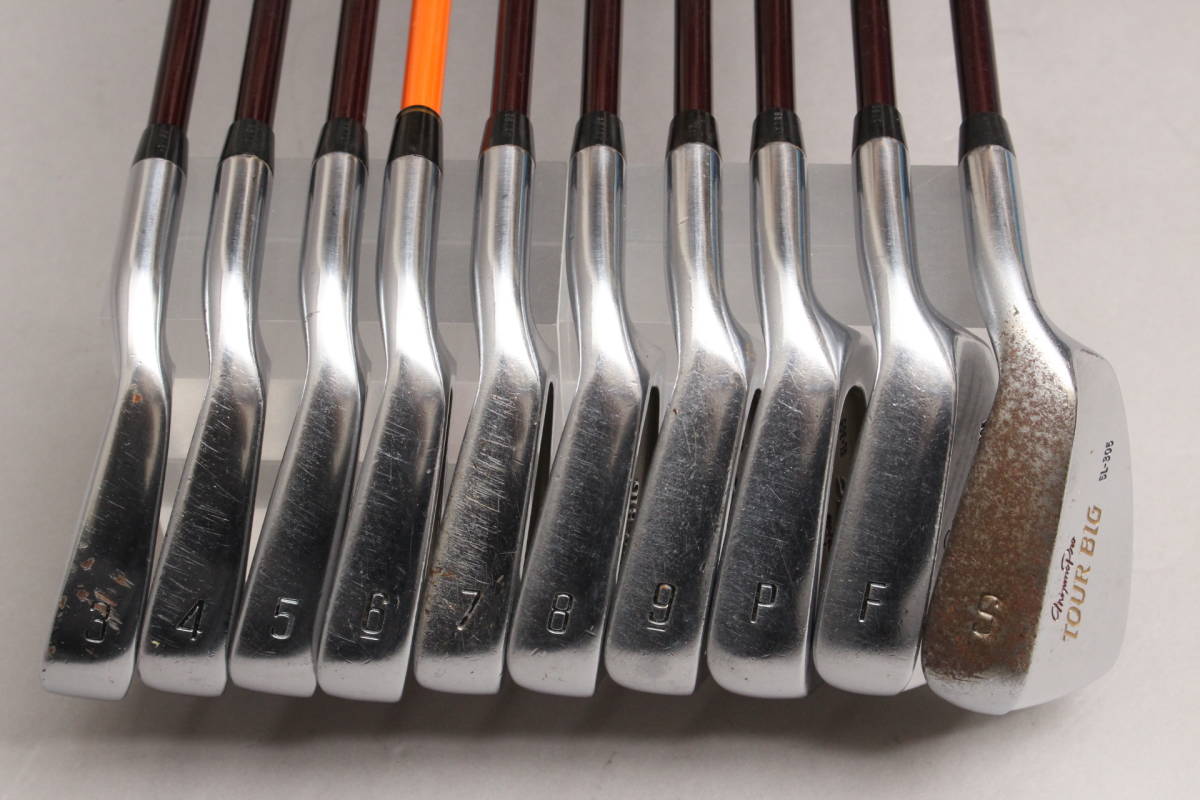 Yahoo!オークション - 100円～ ミズノ アイアンセット 10本《3-9/P/S/F...